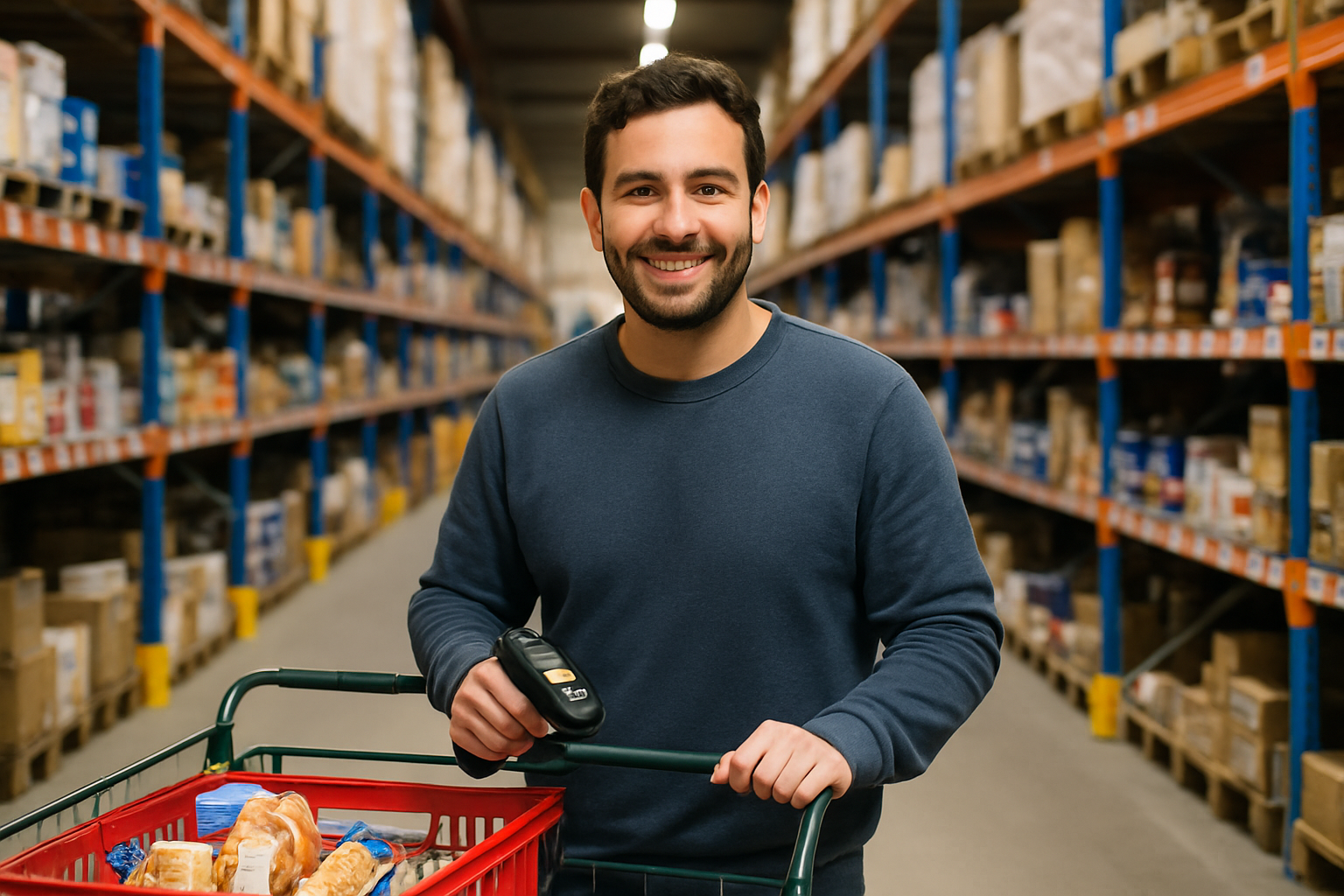 Order picker for supermarket - Hannover | Robin