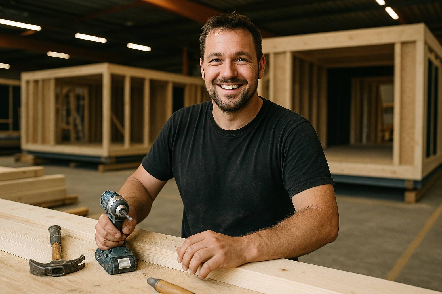 Modular Houses Assembly Worker with carpentry experience and OWN CAR (€ ...