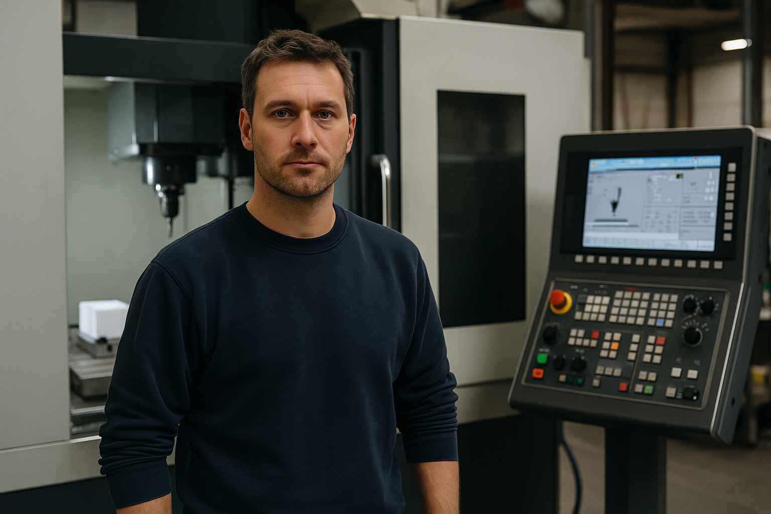 CNC Miller (5-Axis) (€600 net per week) | Robin