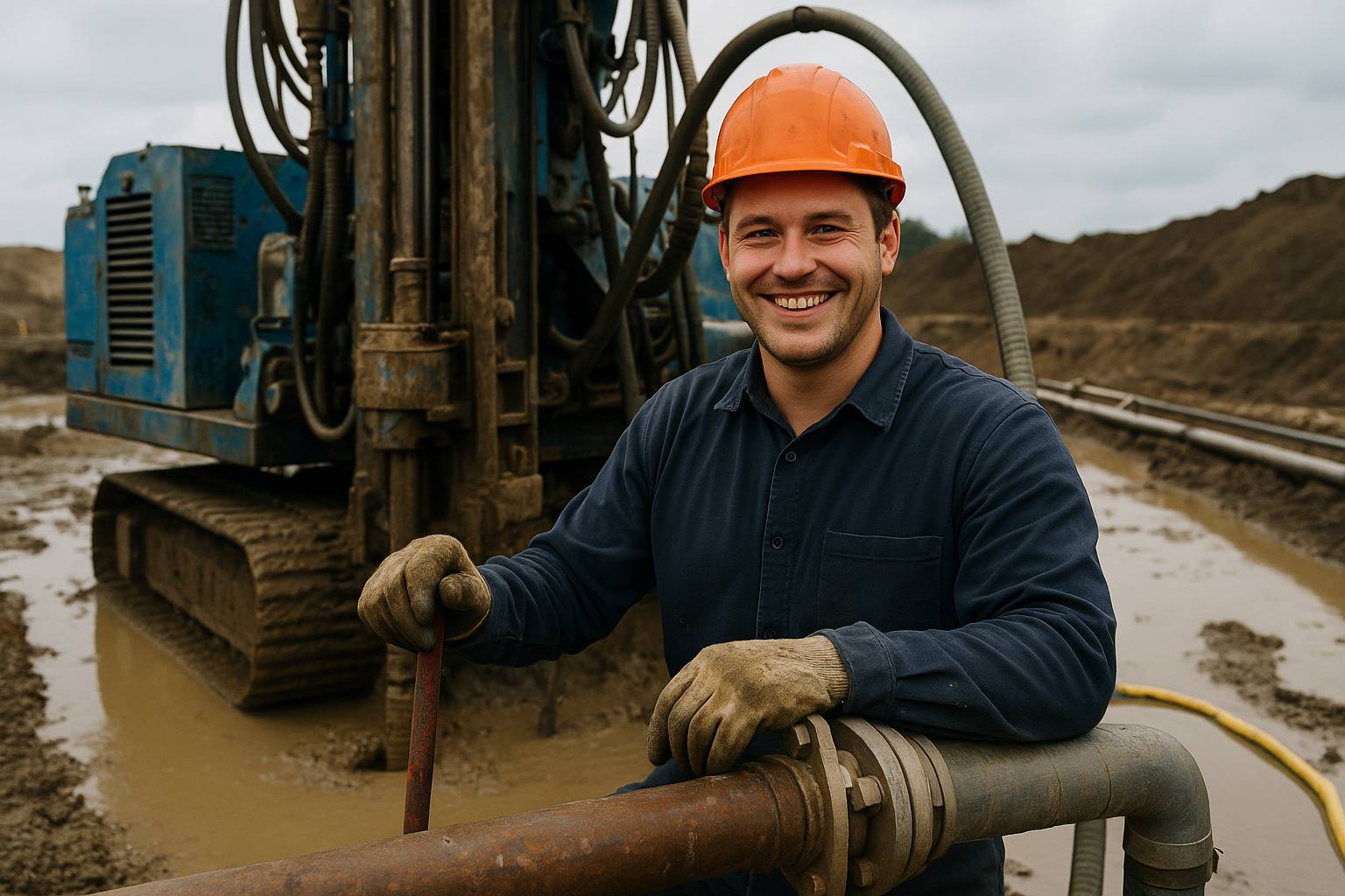 Perfurador de poços / Técnico de drenagem (€550 – €650 líquidos por ...